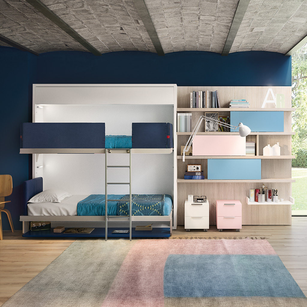 Kali Duo Board bunkbed by Clei, Italy – compact.lv